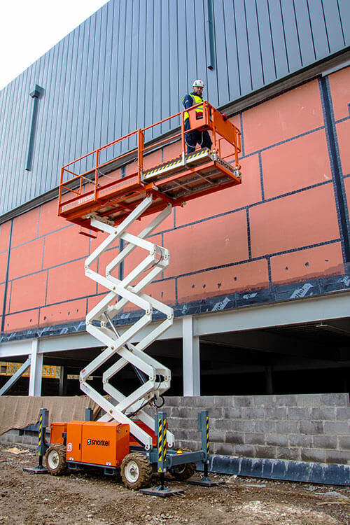 Lithium ion Battery Powered Lifts & Telehandlers | Snorkel Net Zero