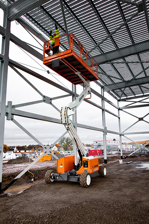 Lithium ion Battery Powered Lifts & Telehandlers | Snorkel Net Zero